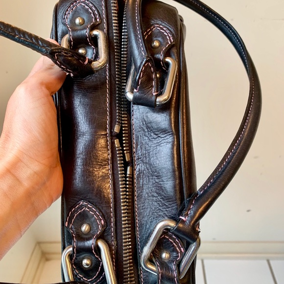 Marc Jacobs | Bags | Marc Jacobs Authentic Vintage Black Leather Bag ...